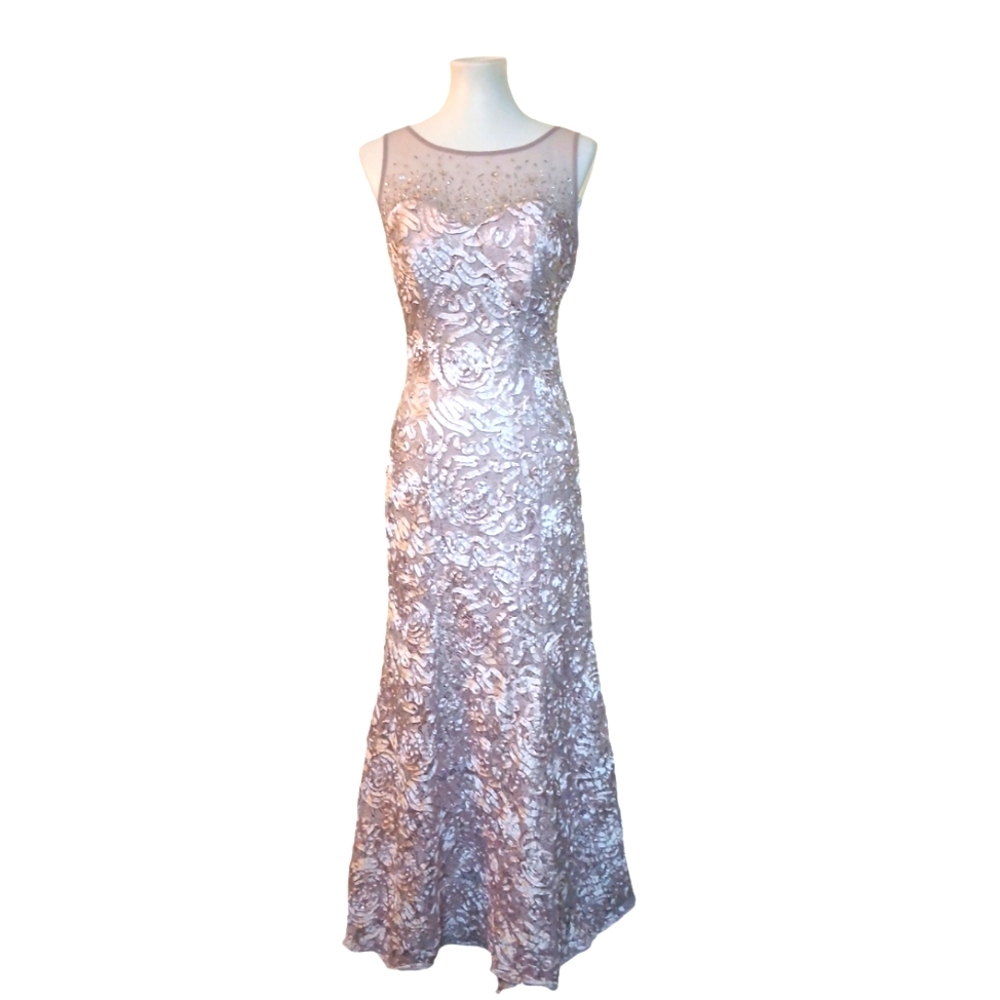Ignite Evenenings Long Formal Dress Champagne Blush P… - Gem